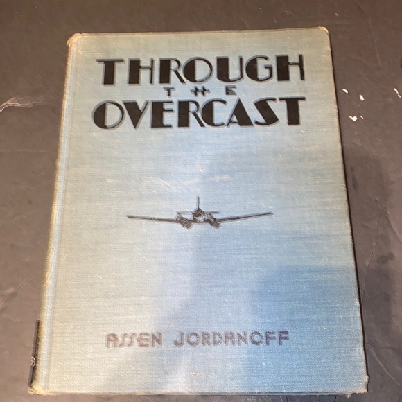 Accents | Vintage Table Book Through The Overcast By Assen Jordanoff ...